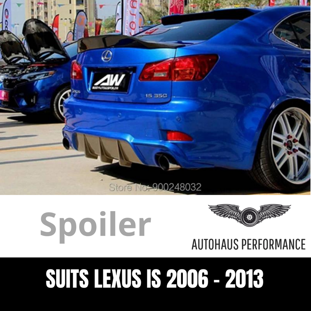 Rear wing spoiler Boot Duck tail Style for Lexus IS230 IS350 IS300 2006 ...