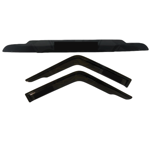 BONNET PROTECTOR AND WEATHER SHIELDS TO SUIT TOYOTA LANDCRUISER 75 76 ...