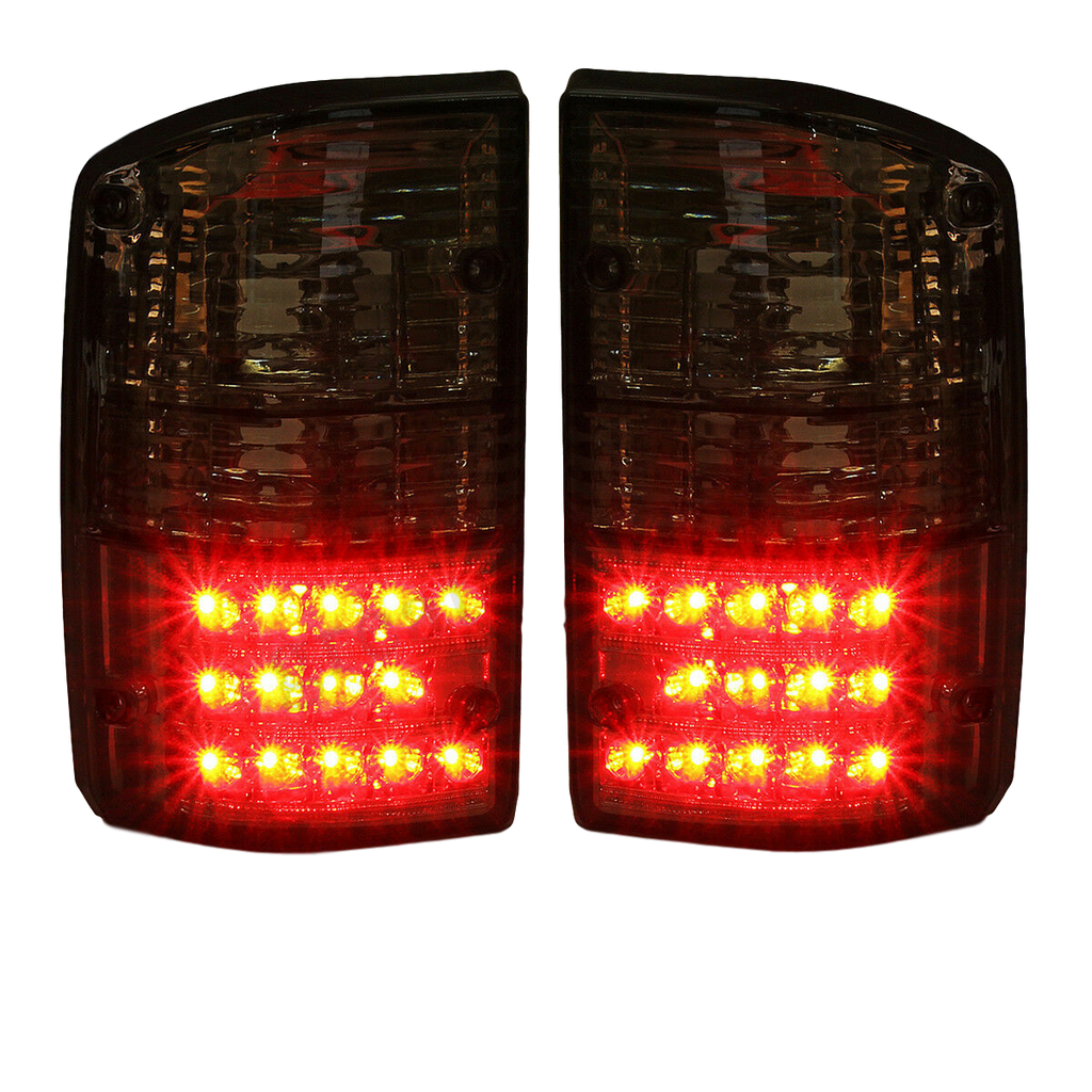 CLEAR LED TAIL LIGHT REPLACEMENTS TO SUIT NISSAN PATROL GQ SERIES 1-2 ...