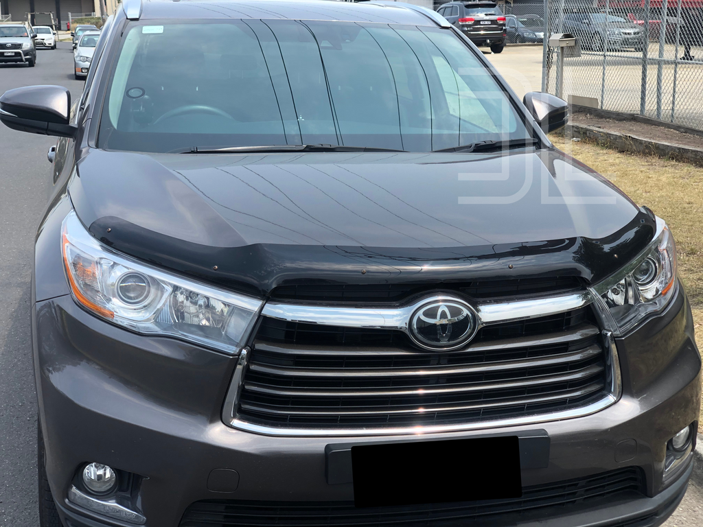 BONNET PROTECTOR & WEATHER SHIELDS TO SUIT TOYOTA KLUGER 12/2013-2019 ...