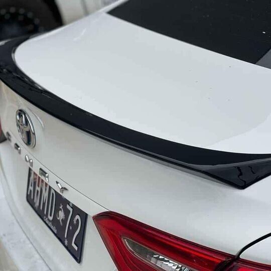 Brand new Gloss Black Toyota Camry 2018 to 2021 Rear Wing Spoiler Boot ...
