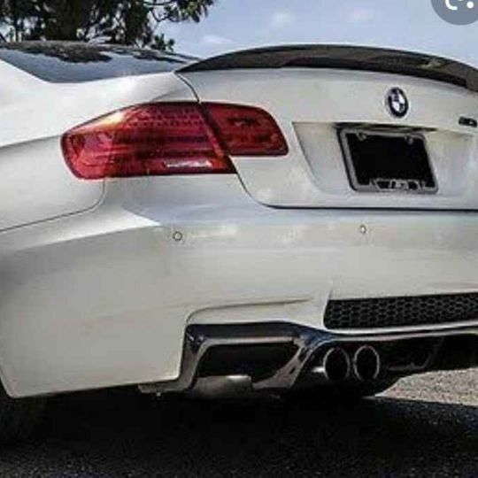 Gloss Black Trunk Spoiler Boot Wing Lip For BMW E92 325i 335i Sedan M3 ...