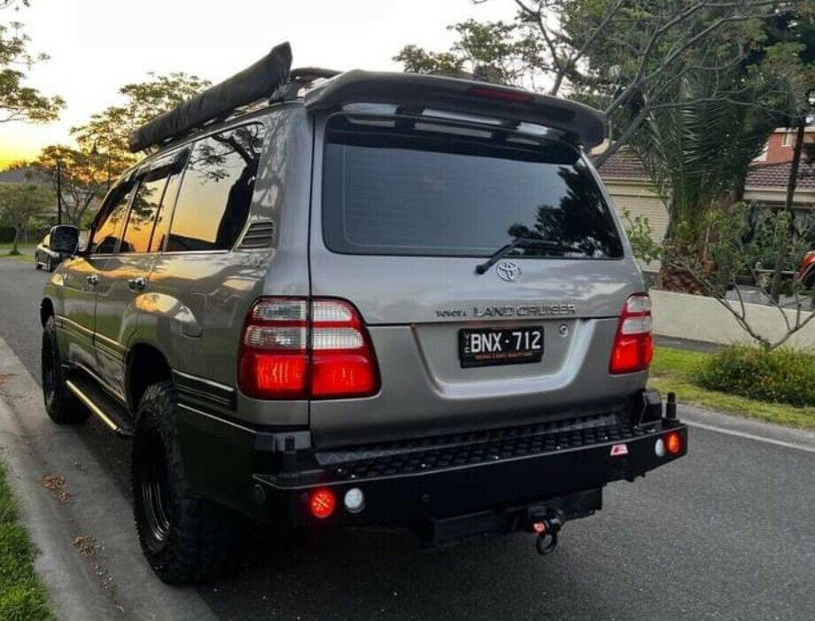 Toyota LC100 Land Cruiser 100 Series 105 Series Rear Spoiler Visor Def ...