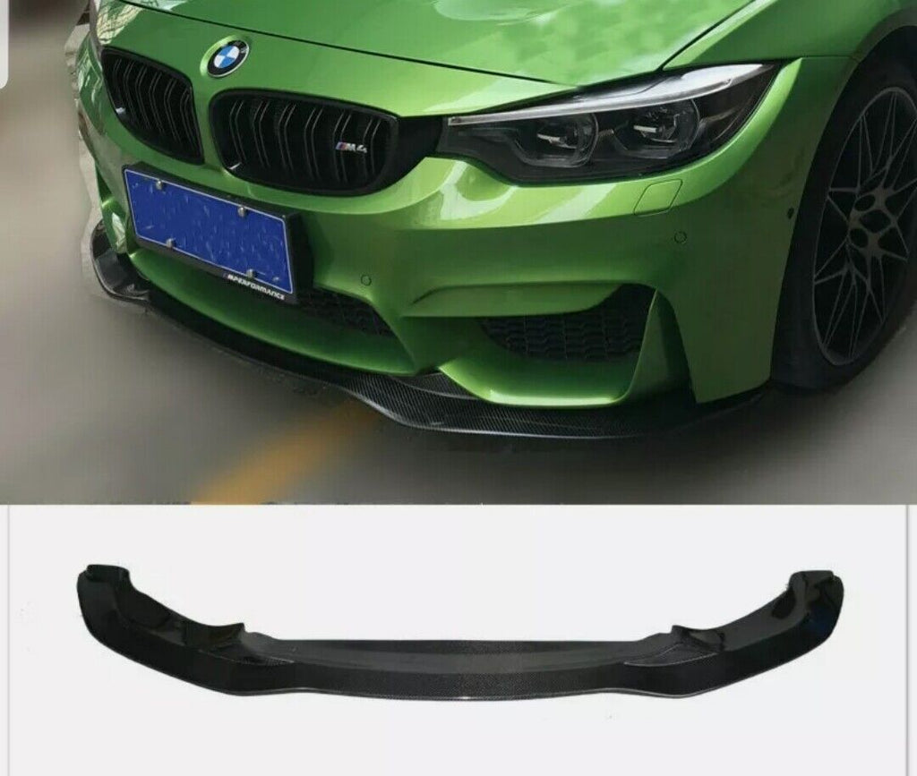 BMW 3 Series Carbon Fibre front lip M-Performance style for M3 F80 PSM ...