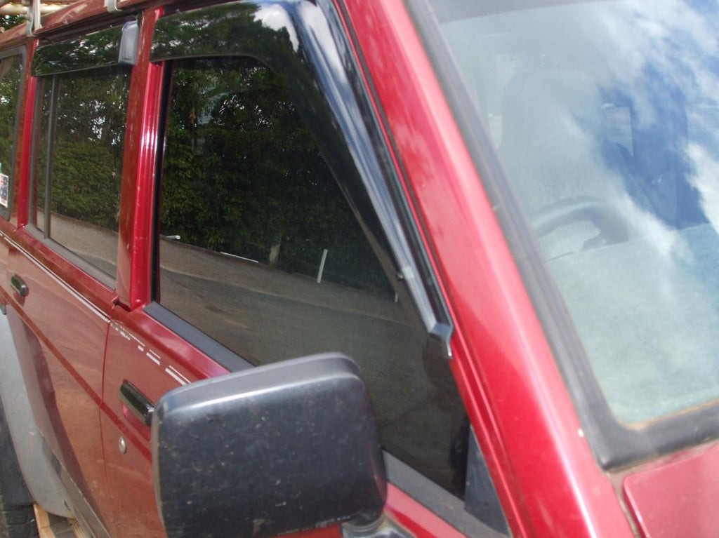 WEATHER SHIELD WINDOW VISORS TO SUIT NISSAN PATROL GQ Y60 1988-1997 WA ...