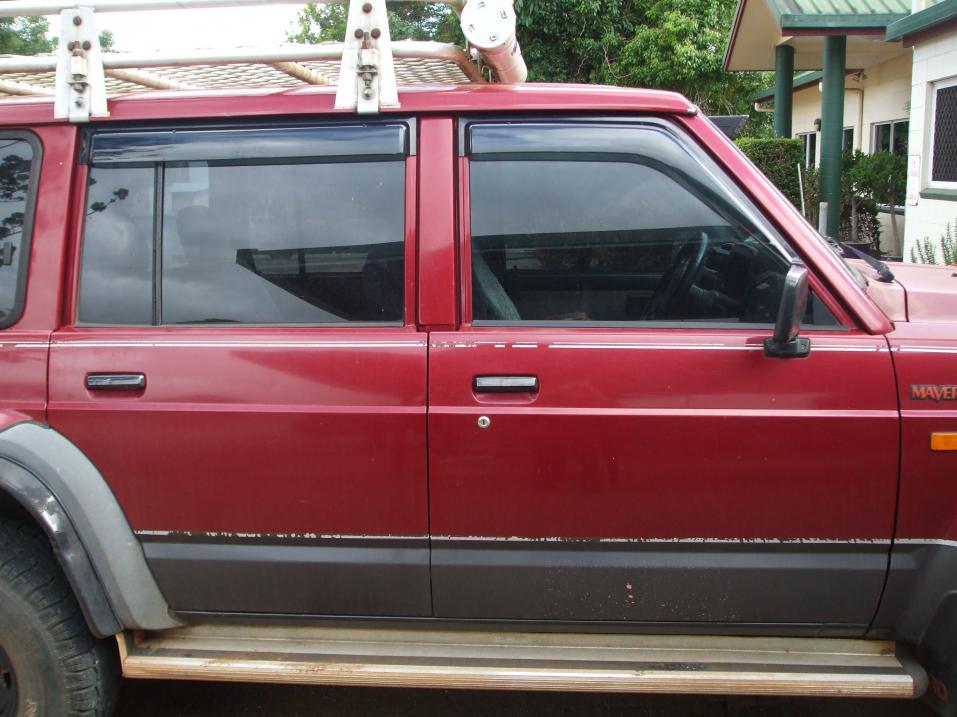 WEATHER SHIELD WINDOW VISORS TO SUIT NISSAN PATROL GQ Y60 1988-1997 WA ...