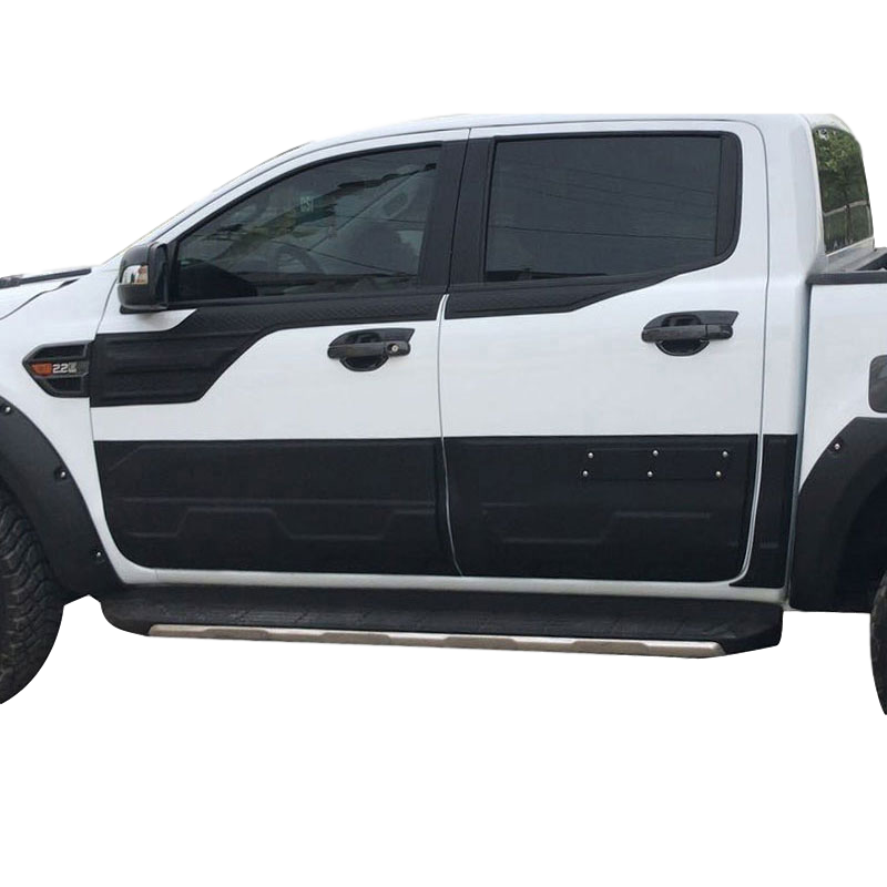 DOOR BODY MOULD CLADDING TRIMS TO SUIT FORD RANGER PX1 PX2 PX3 2012-20 ...