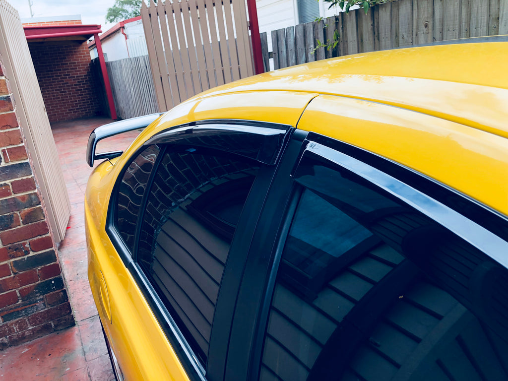 WEATHER SHIELD WINDOW VISORS TO SUIT FORD FALCON SEDAN BA BF 2002-2008 ...