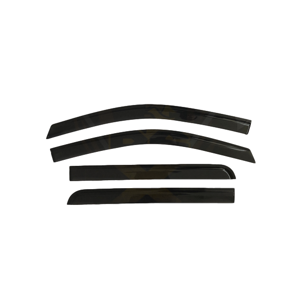 PREMIUM WEATHER SHIELD WINDOW VISORS TO SUIT NISSAN NAVARA NP300 D23 2 ...