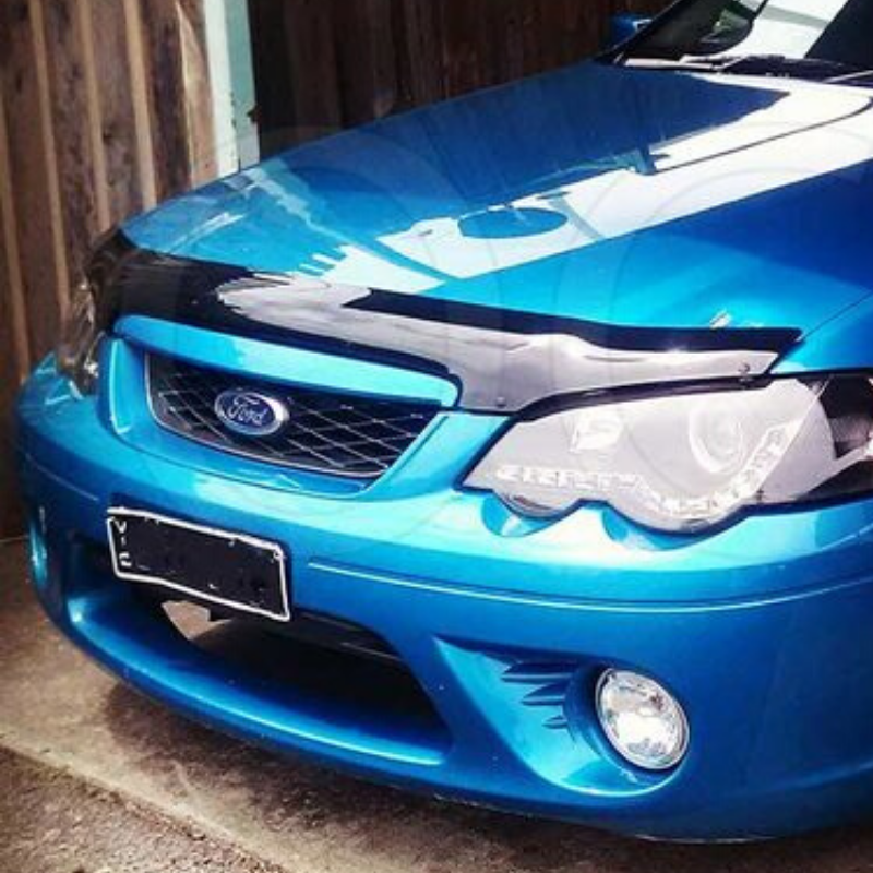 BONNET PROTECTOR AND WEATHER SHIELDS TO SUIT FORD FALCON BA BF UTE 200 ...