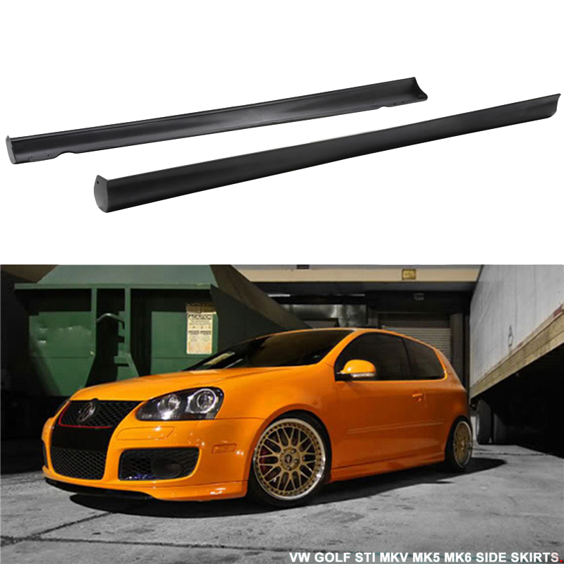 VOTEX STYLE SIDE SKIRTS TO SUIT VW VOLKSWAGEN GOLF 5 GTI 2006-2009 ...